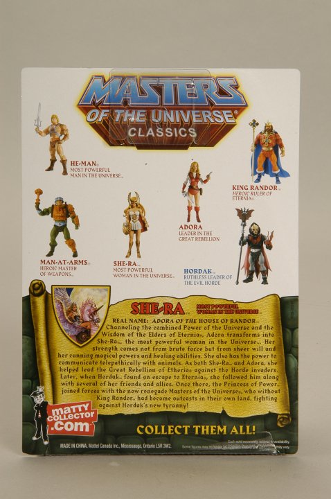 Masters of the Universe Classics She-Ra Packaged